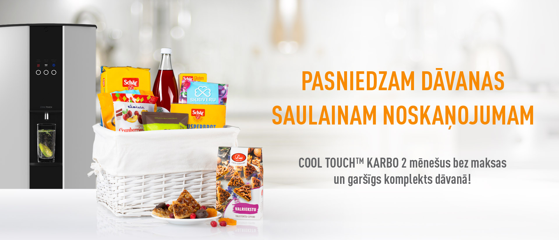 Dabīgs minerālūdens. Avota ūdens no avota. Kafija. Piegāde.