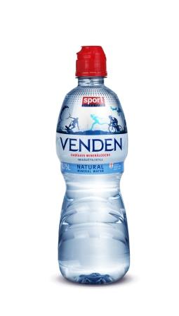 Natural mineral water VENDEN in PET bottles